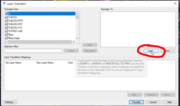 Click New to define a new layer. In the New Layer dialog box, enter a name for the new layer ...